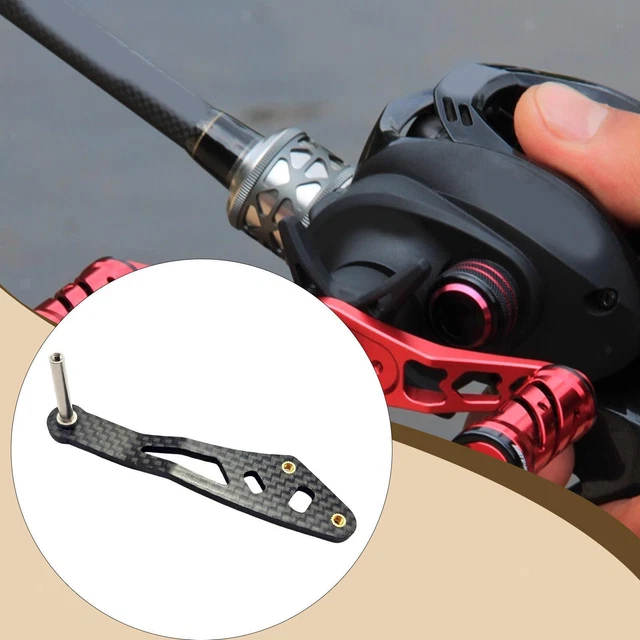 SEA FISHING DRUM Carbon Single Rocker Arm Sturdy Boat Handle Spare ...