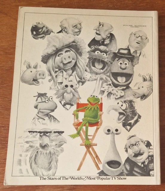 THE MUPPET SHOW Book, 1978, A Peacock/Bantam Book, Illustrated ...