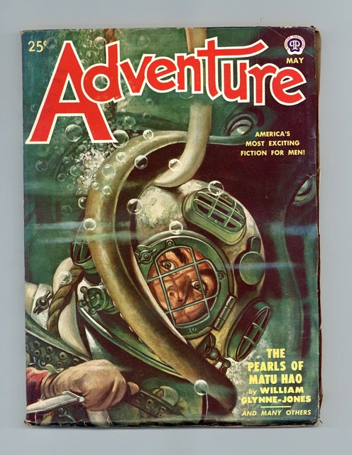 ADVENTURE PULP/MAGAZINE VOL. 123 #1 FN 1950 £204.63 - PicClick UK