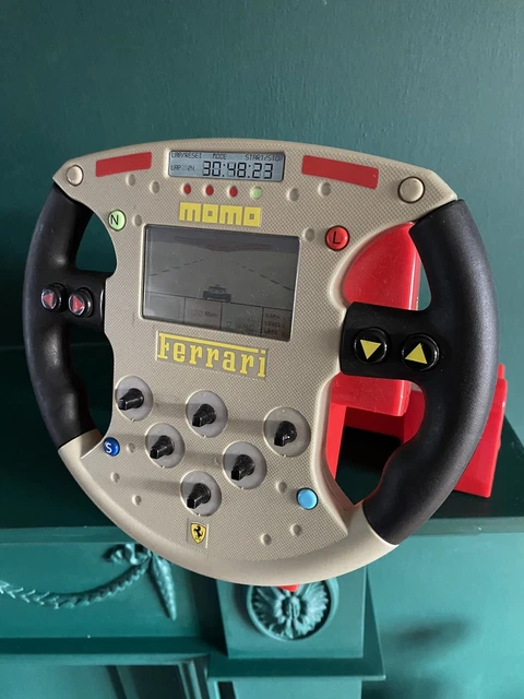 FERRARI MAJORETTE OFFICIAL F1 Racing Driver wheel game LCD Vintage ...