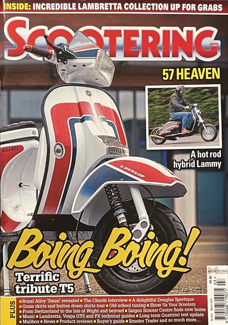 SCOOTERING MAGAZINE ISSUE March 2025 £10.49 - PicClick UK