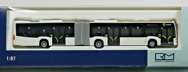 RIETZE - MB Citaro G Gelenkbus "KVG Cuxhaven", Nr. 73597, 1:87, Neu #3. ...