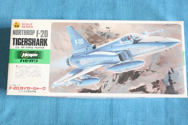 HASEGAWA NORTHROP F-20 Tigershark USAF Model Airplane Kit 1:72 D21 NO INSTR EUR 9,88 - PicClick FR