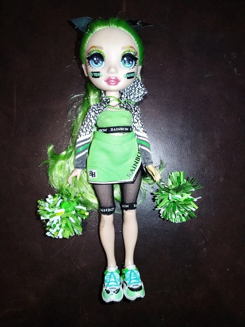RAINBOW HIGH CHEER Jade Hunter Green Fashion Doll with Cheerleader ...