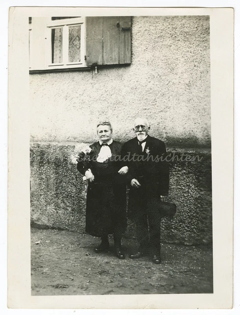 PORTRAIT GROSSELTERN - Frack Zylinder - Altes Foto 1930er EUR 8,90 ...