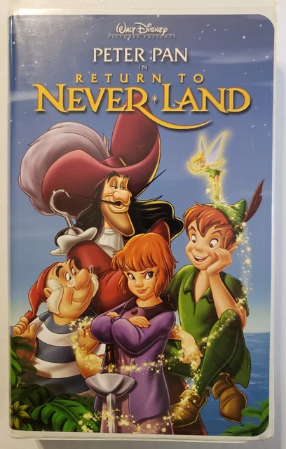 RETURN TO NEVER Land VHS 2002 (Clamshell) Peter Pan £7.15 - PicClick UK