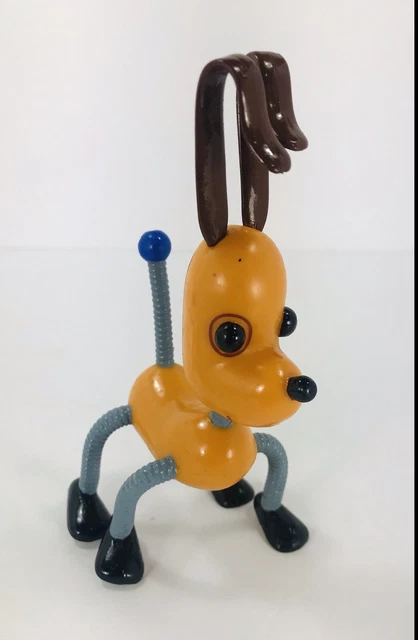 ROLIE POLIE OLIE Spot Dog PVC bendy figure Vtg Disney Applause Nelvana ...