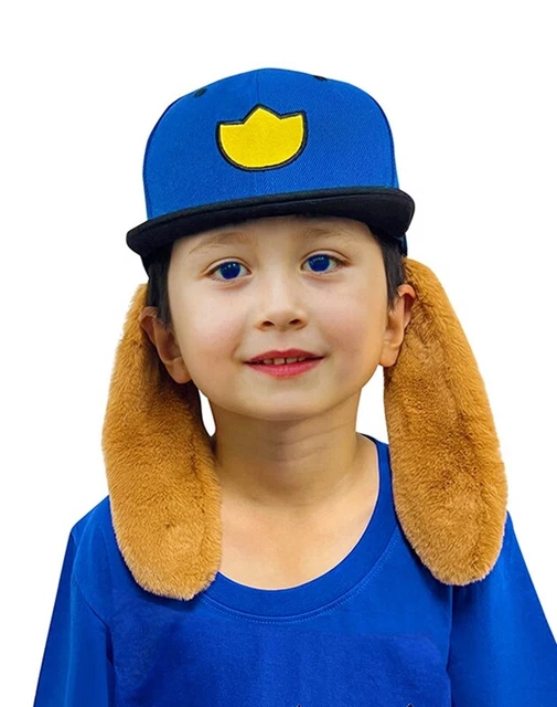 KIDS DOG MAN Hat Dogman Cap Boys Child Blue Superhero Book Week ...