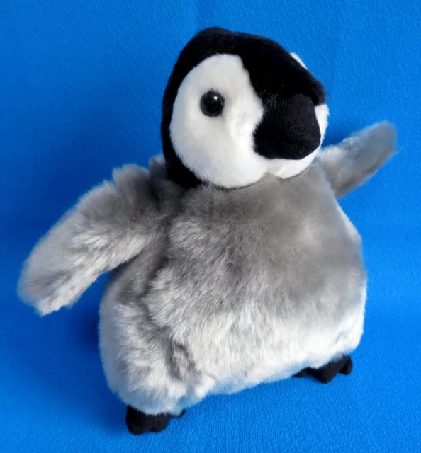 PENGUIN CHICK ANTARCTICA 🐧 PINGU MUMBLE 8" PLUSH comforter soft toy ...