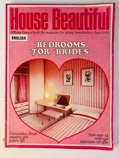 VINTAGE MAGAZINES - House Beautiful June 1967 $45.50 - PicClick AU