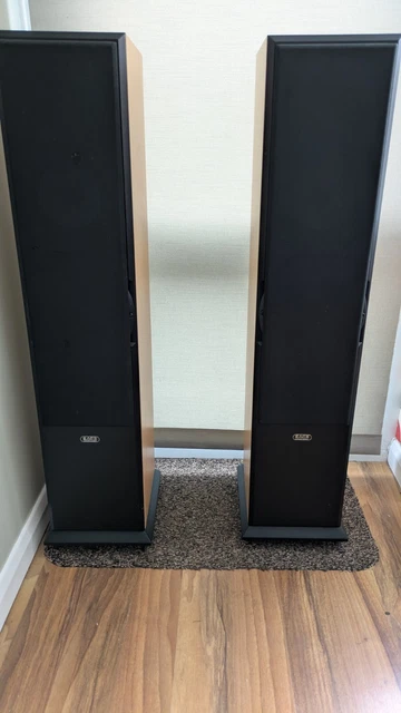 ACOUSTIC ENERGY AEGIS Three Maple Floor Standing Speakers 150W VGC in ...