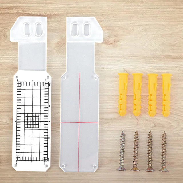 NEW STANDARD TELL-TALE Crack Monitor Durable Plastic Easy-to-Read ...