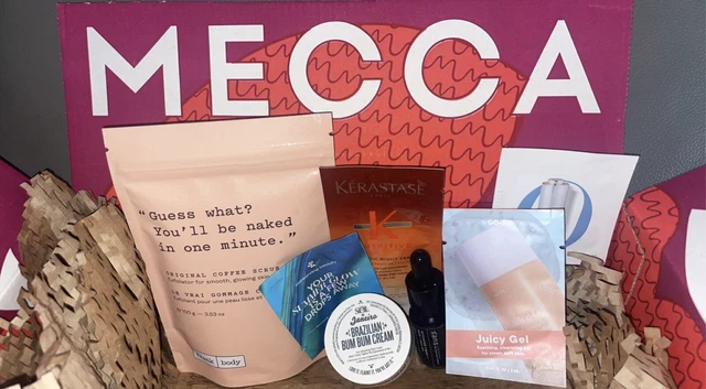 MECCA BEAUTY LOOP Assorted Frank Body Kérastase Sol De Janeiro Go To ...
