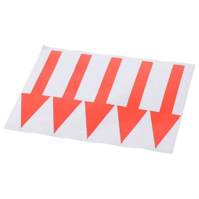 PVC ADHESIVE DIRECTION Indicator Label 6 Inch Arrow Sticker Office EUR ...