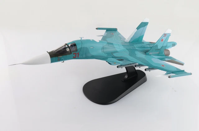 1/72 SCALE SUKHOI SU-34 "Battle for Kyiv" Aircraft Model Plane Toy £134 ...