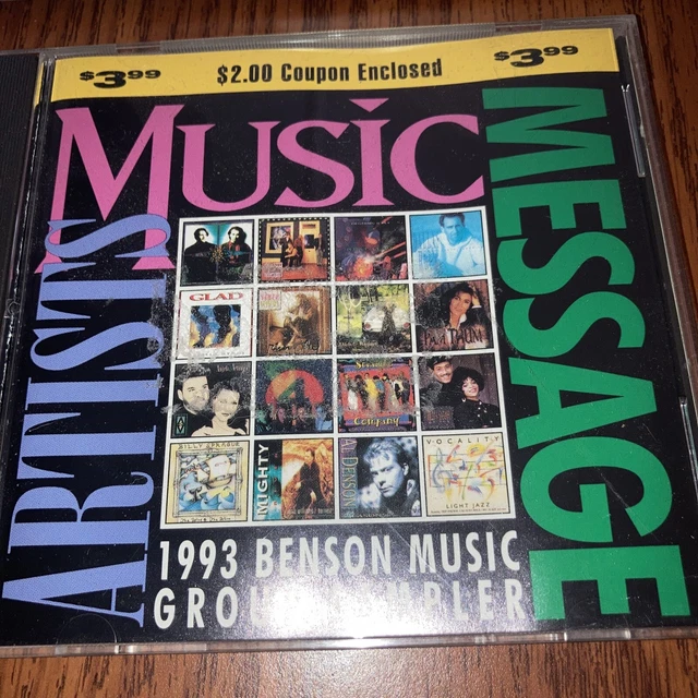 VARIOUS ARTISTS MUSIC Message - 1993 Benson Music Sampler - MINT radio ...
