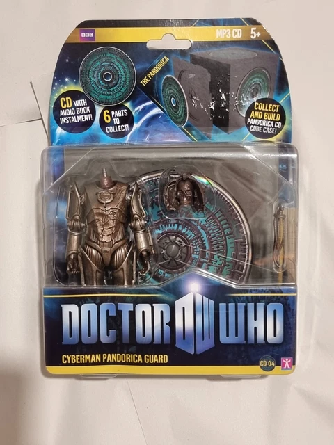 DOCTOR WHO SERIES 5 Cyberman Pandorica Guard Action Figure Cd Cube Case ...