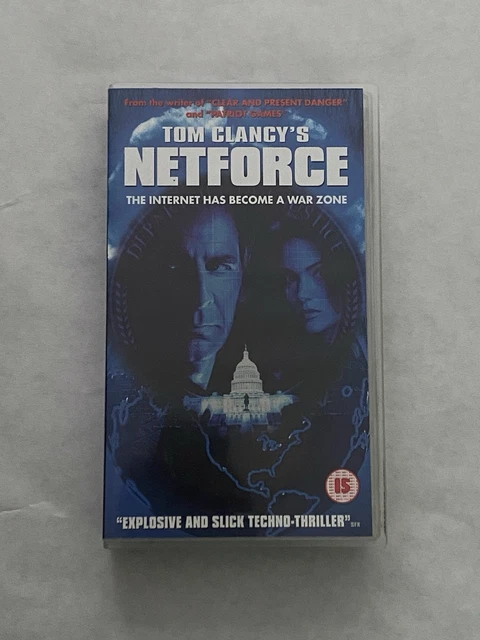 TOM CLANCY'S NETFORCE VHS DVD Tape, Cert 15, Cinema Club £2.79 ...