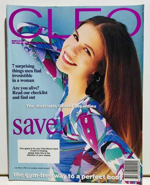 CLEO MAGAZINE MARCH 1991 Rare Collectors Retro 90s Women's Fashion ...