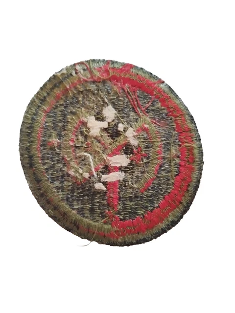 PATCH US 27TH Infantry Division Green back WW2 ORIGINAL EUR 20,00 ...