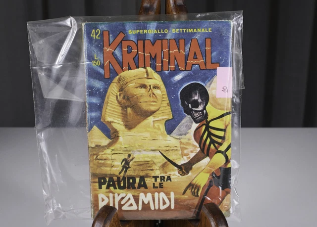 MAX BUNKER, MAGNUS Kriminal N. 42 - Paura tra le piramidi. Ed. Corno ...