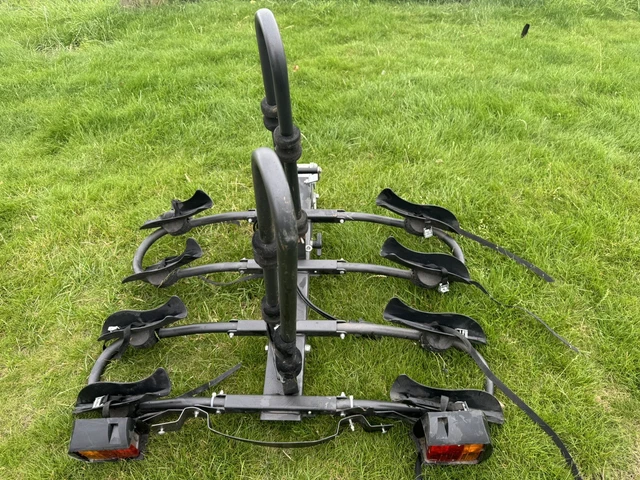 HALFORDS 4 BIKE Towbar Mounted Bike Rack Used On a Volvo XC90. £60.00 ...