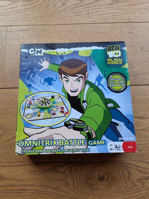 BEN 10 ALIEN Force Omnitrix Battle Game 6+ Pressman Complete £16.72 ...