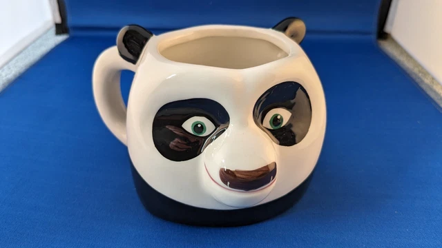 DREAMWORKS KUNG FU Panda Po Head Character Ceramic Coffee Mug Tea Cup ...