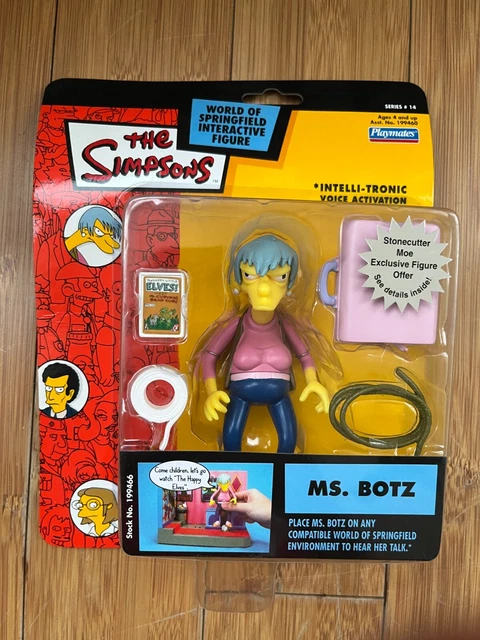 NUEVA EN CAJA Figura De Acción Playmates Interactive The Simpsons Serie ...