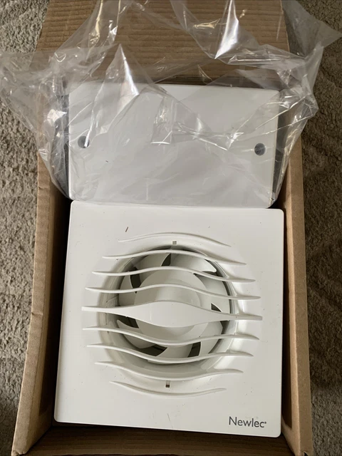 NEWLEC LOW PROFILE Fan Timer SELV 100mm New NLLPF100LVTA £24.99 ...