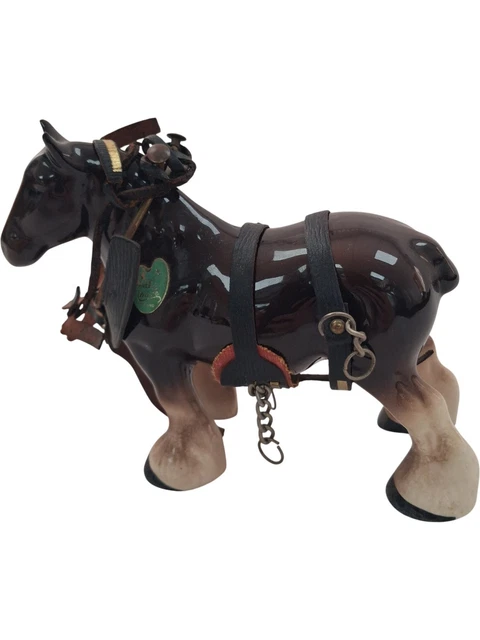 MELBA WARE HORSE Figurine Ceramic Decor Vintage Collectible English ...