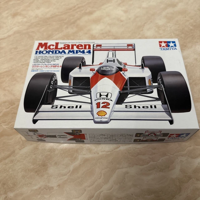 TAMIYA 20022 1/20 McLaren Honda MP4/4 (Prost/Senna) mit Studio27 Marlboro Aufkleber EUR 93,69 ...