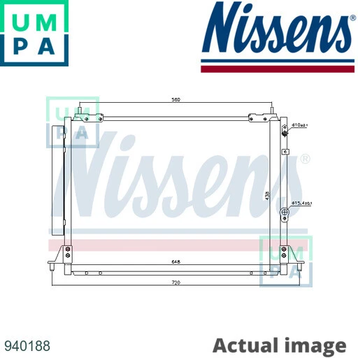 CONDENSER AIR CONDITIONING FOR TOYOTA HIACE/COMMUTER/V/Bus/Van/IV/SBV ...