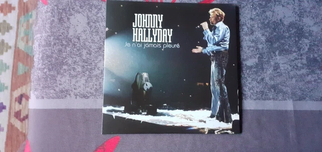 JOHNNY HALLYDAY JE N'Ai Jamais Pleuré CD Single Neuf EUR 6,00 - PicClick FR