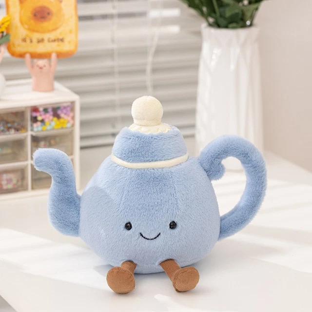 AFTERNOON TEA THEMED Coffee Cups Cinnamon Rolls Teapot Plush Toys For ...