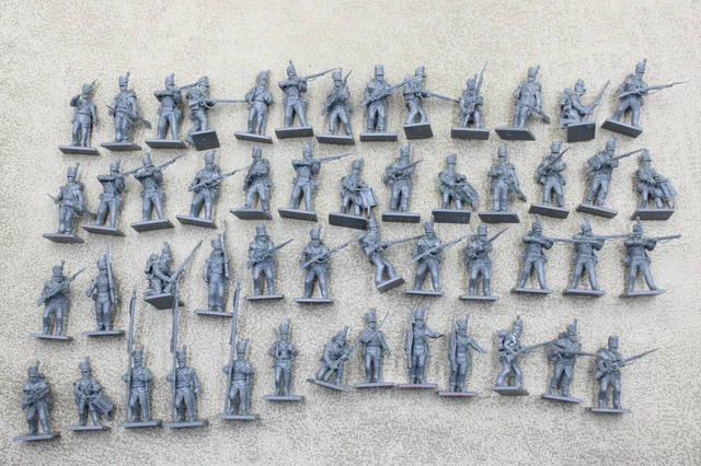 28MM NAPOLEONIC BRITISH INFANTRY x51 Unpainted Victrix 13402 £20.00 ...