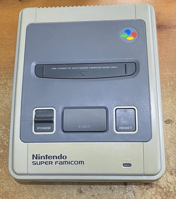 NINTENDO SUPER FAMICOM SNES Console SuperCIC 50/60hz Switchless uIGR ...