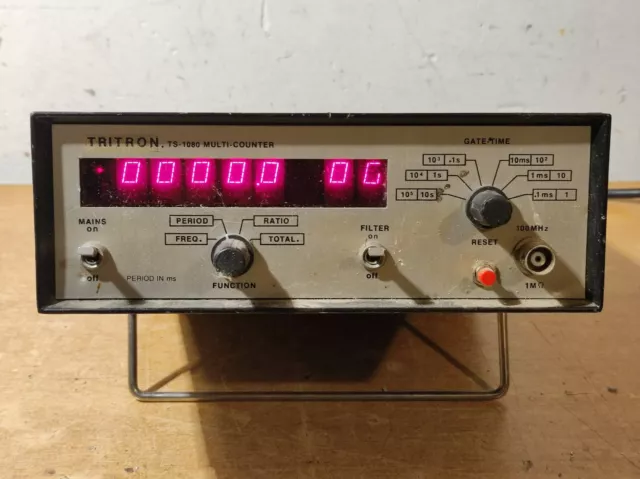 TRITRON A/S TS-1080 Multi Counter Multimetro Digitale Da Banco Tester ...