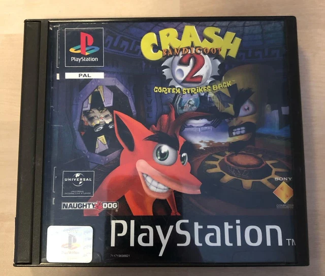 CRASH BANDICOOT 2 Cortex Strikes Back PlayStation Complete VGC PS1 One ...