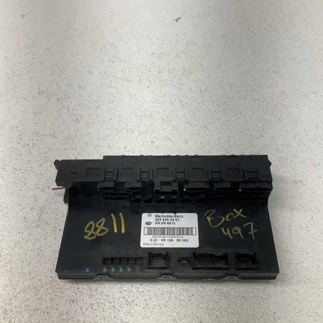 MERCEDES BENZ W209 w203 sam fuse box relay control unit a2035453401 EUR ...