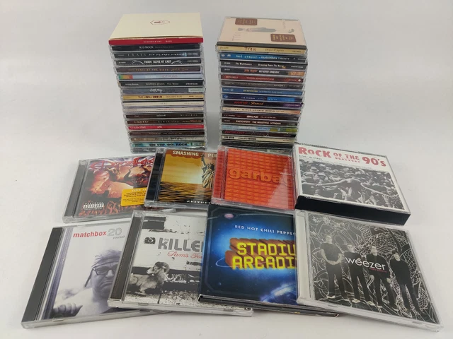LOT 40 CDS 90s & Early 2000s Rock Alternative Grunge Pop Mix $39.99 ...