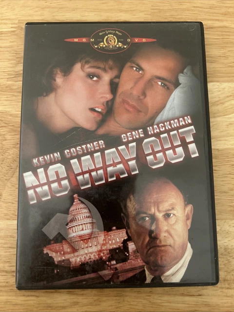 DVD NO WAY Out Kevin Costner Gene Hackman Thriller $8.99 - PicClick CA