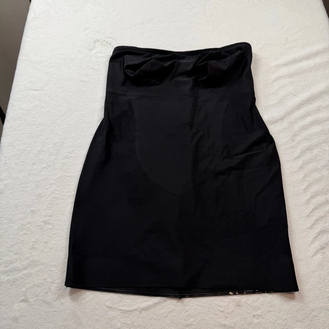 TORRID STRAPLESS FULL Slip Women 46 Black Good Tummy Control Shapewear ...