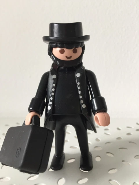 PLAYMOBIL VICTORIAN MANSION Mysterious Man in Black CUSTOM £7.00 ...