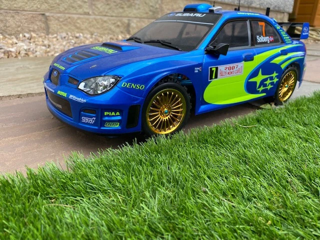 TAMIYA SUBARU IMPREZA Wrx Rally Car Tt02 With Killerbody £150.00 ...