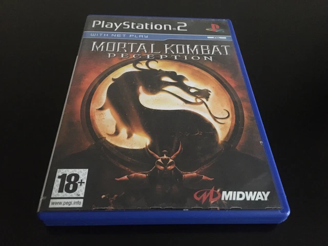 PLAYSTATION 2 MORTAL Kombat: Deception & Mortal Kombat Armageddon CIB ...