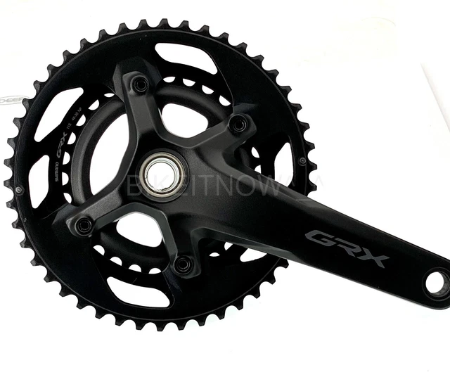 SHIMANO GRX FC-RX600 Gravel Bike Crankset 2x11-Speed 46x30T, 175mm w/o BB EUR 140,14 - PicClick FR