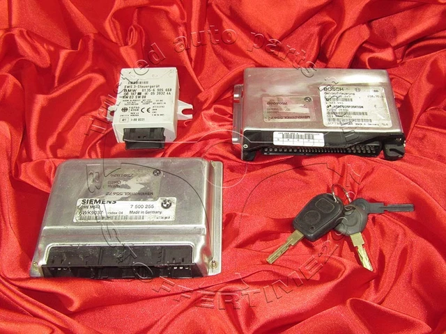 BMW E36 E46 E39 E38 Z3 3 5 7 2.3i 2.8i M52 Engine ECU SET DME MS42 EGS ...