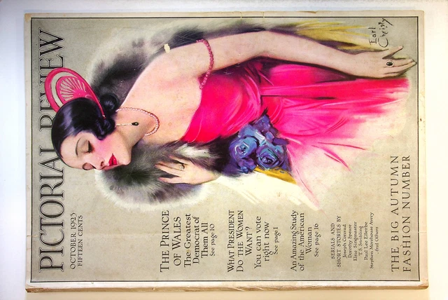 PICTORIAL REVIEW MAGAZINE Vol. 25 #1 GD 1923 £12.63 - PicClick UK