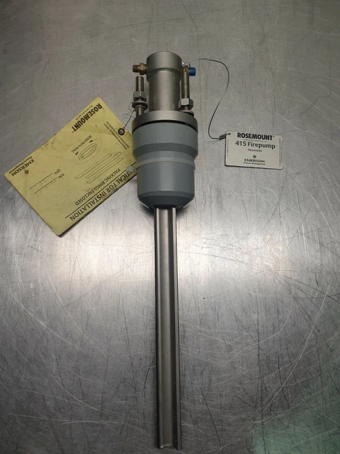 **NEW** EMERSON ROSEMOUNT Annubar 415 Fire Pump Flow Meter £261.32 ...